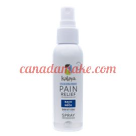 KaLaya Health & Wellness Cooling Pain Relief Spray For Back 60ml